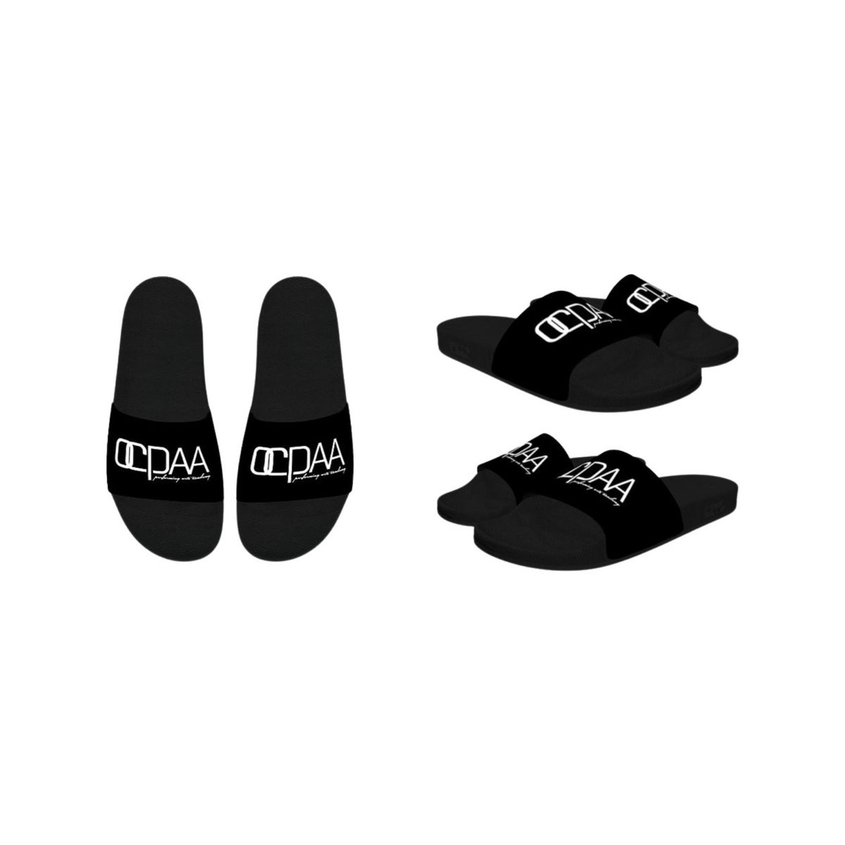 OCPAA Custom OCPAA & OCPRO Black Team Slides – Studio Fix Boutique